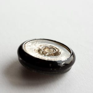 Antique Intaglio Glass Foil Back Button - Etsy