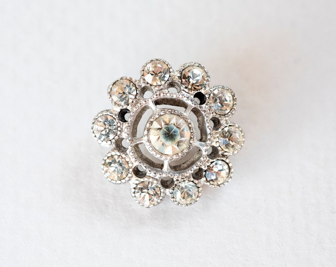 Victorian Paste Button With Metal Loop Shank - Etsy