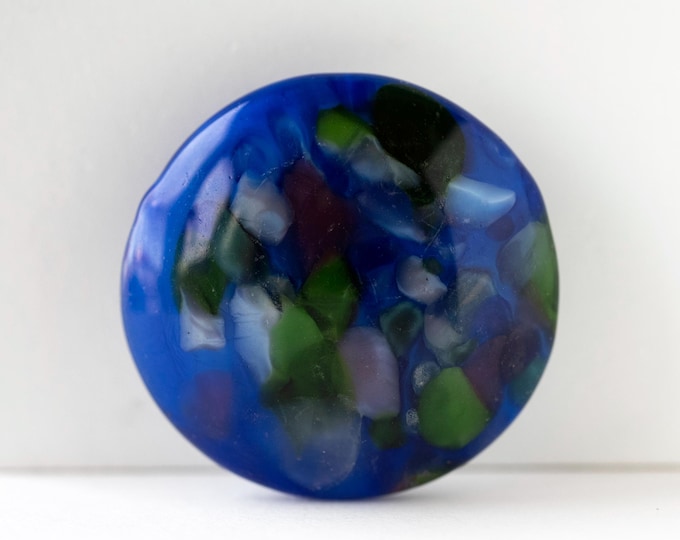 Antique Large French Jet Button - Etsy