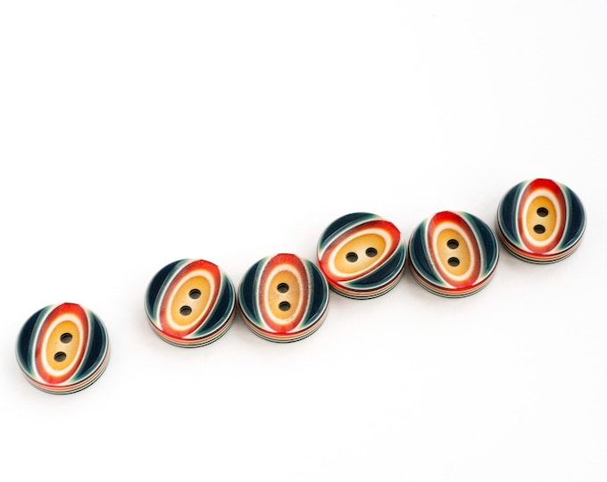 Lea Stein Button - 2 Left - Etsy