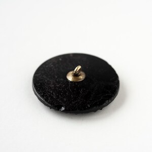 Antique Large French Jet Button - Etsy