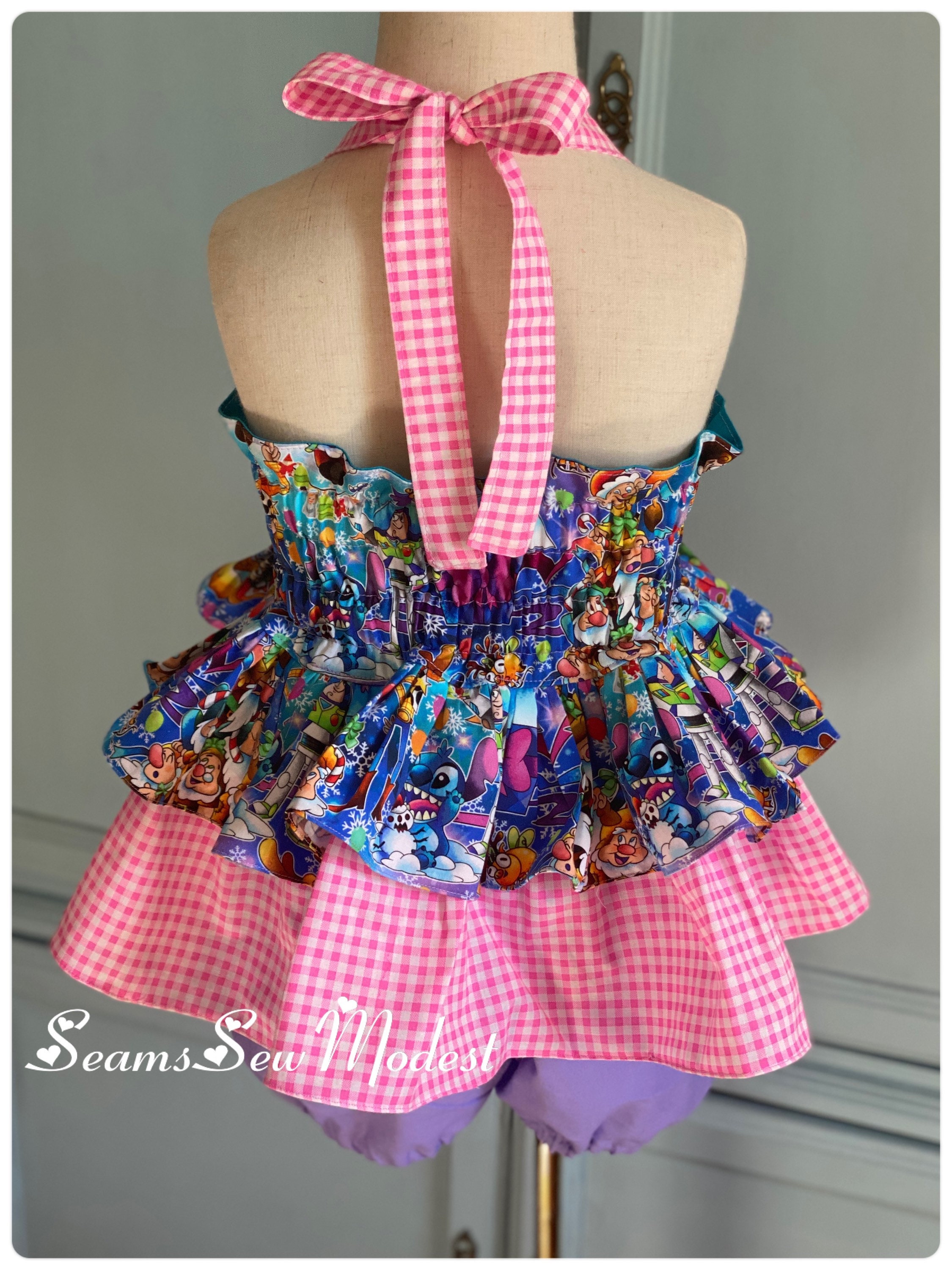 Snow Whites Seven Dwarfs Christmas Outfit 2 Piece Set Ready to Ship - Etsy