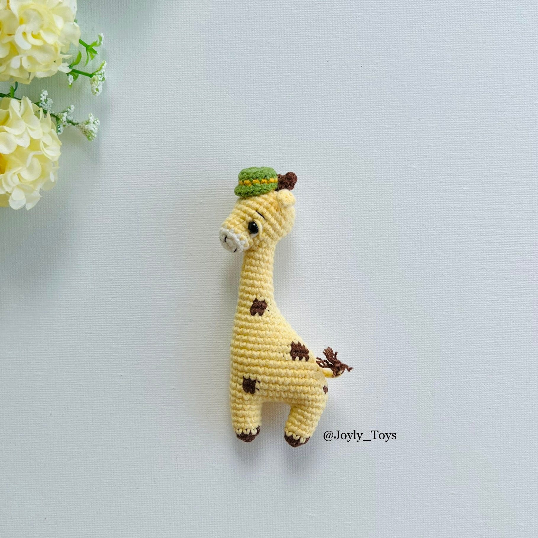 Crochet Giraffe Keychain Pattern: Amigurumi PDF (digital Download) - Etsy