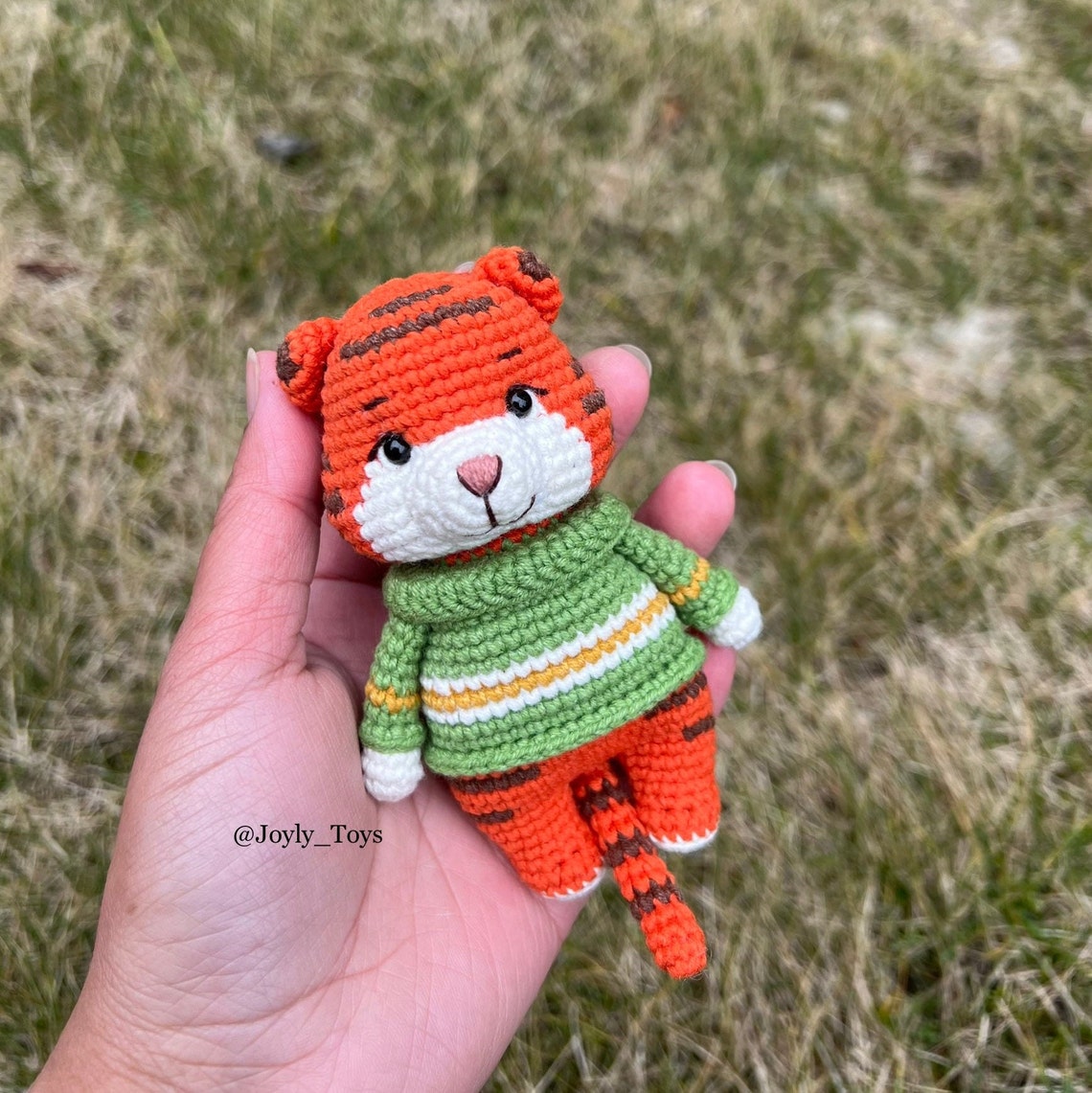 Tiger Crochet Pattern Amigurumi Tigers Crochet Tiger PDF - Etsy