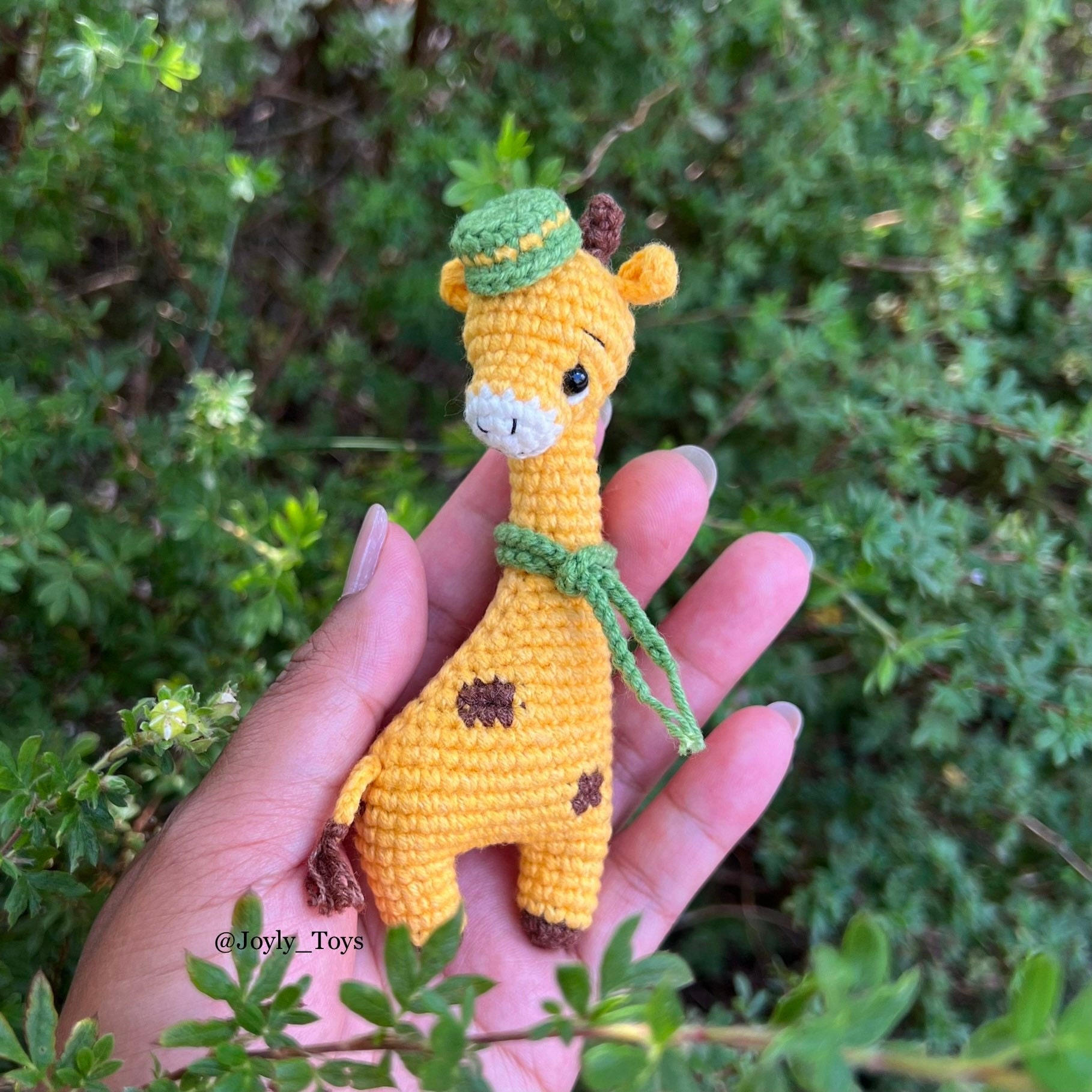 Crochet Giraffe Keychain Pattern: Amigurumi PDF (digital Download) - Etsy