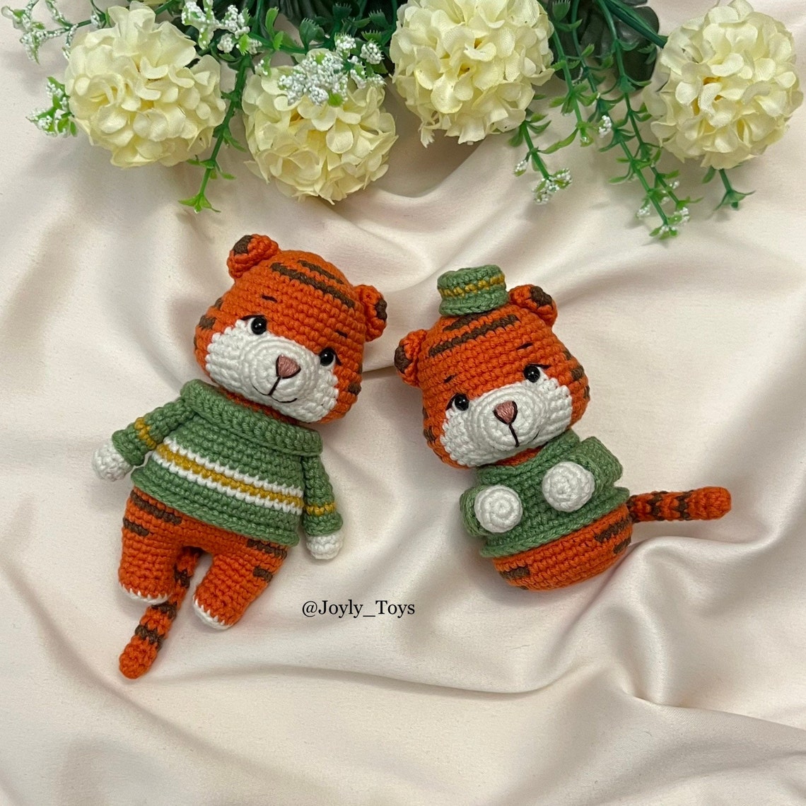 Tiger Crochet Pattern Amigurumi Tigers Crochet Tiger PDF - Etsy