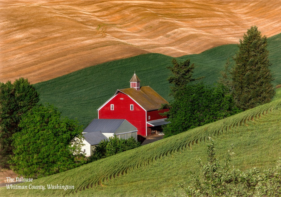 Barn & Farms Collection One - 10 Fine Art Photography Notecards and ...