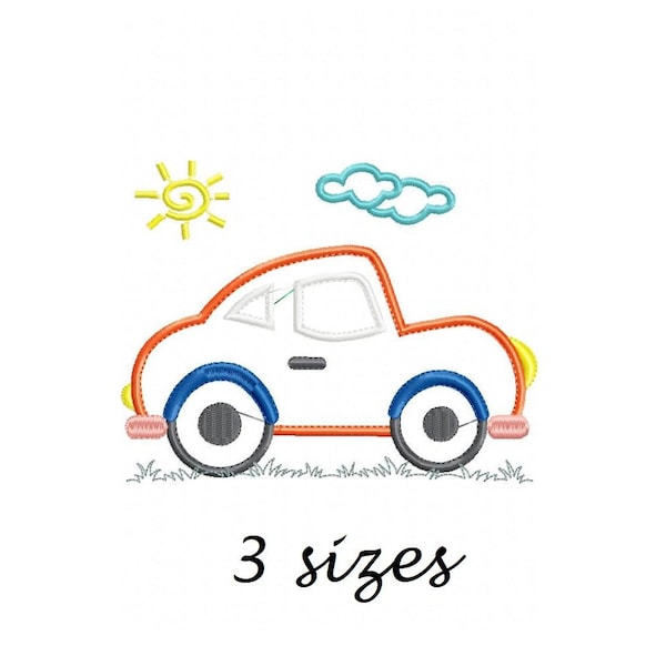 Cars Embroidery - Etsy