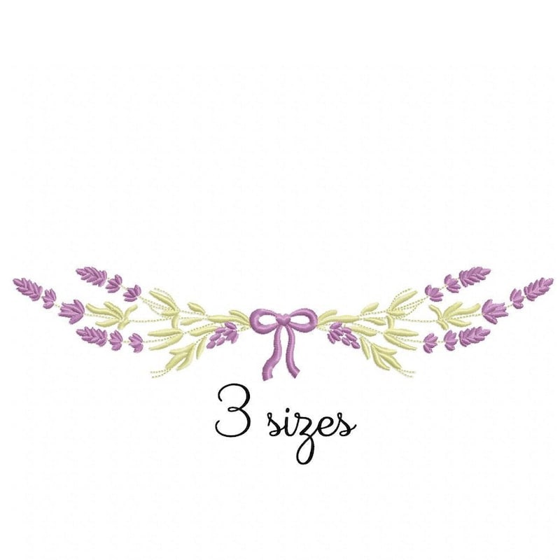 Lavender Embroidery - Etsy