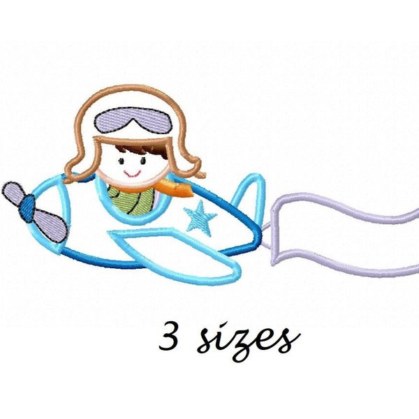 Plane Applique - Etsy