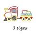 Cute Train Embroidery Designs Train Applique Train Embroidery - Etsy