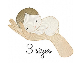 Baby Hand Embroidery Designs - Etsy