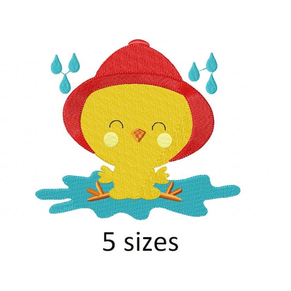 Chick Embroidery - Etsy