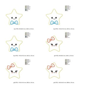 Stars for Babys Embroidery Designs Baby Embroidery Design Machine ...