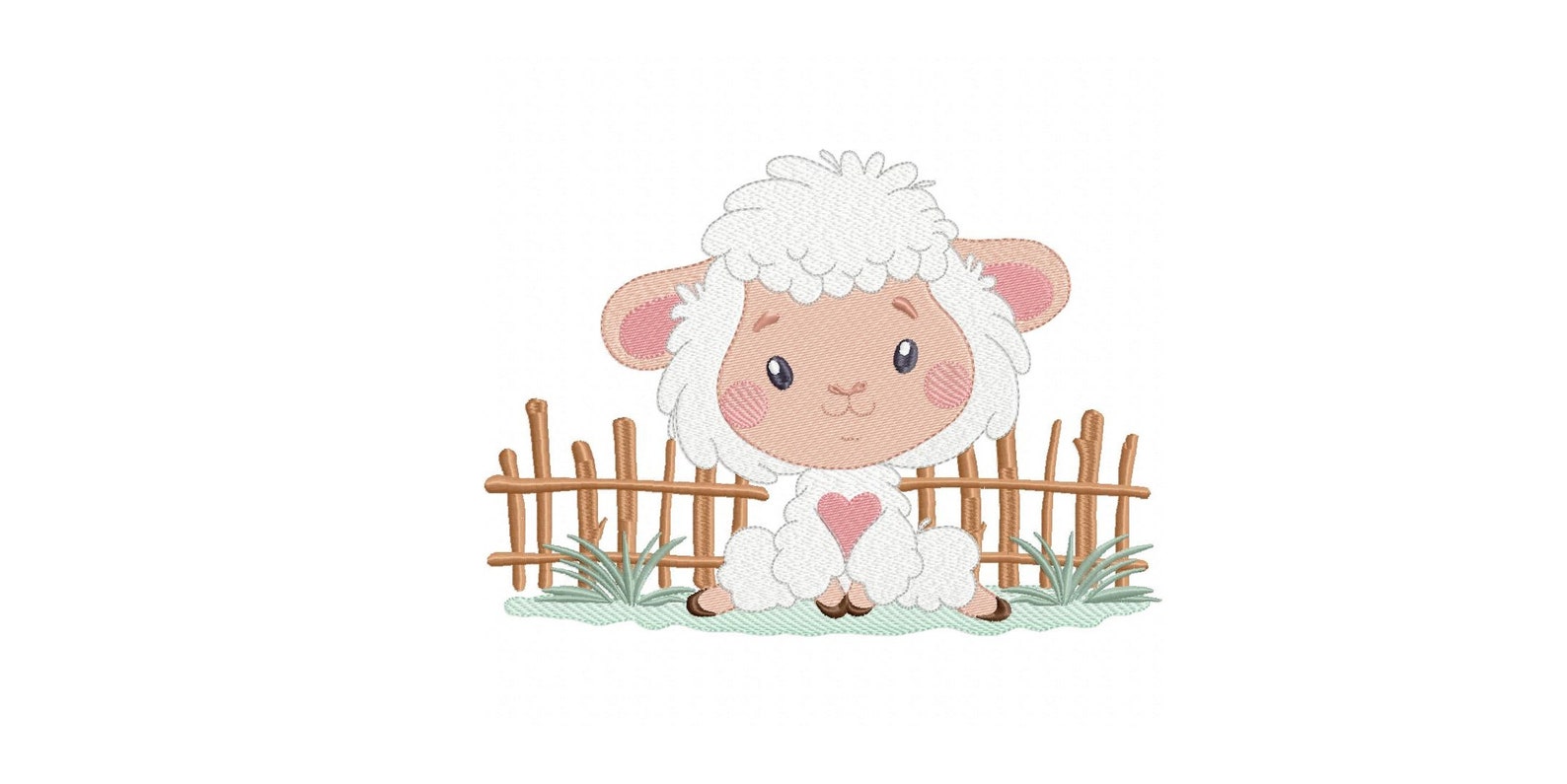 Ram Farm Embroidery Design, Animals Embroidery Design Machine, Farm ...