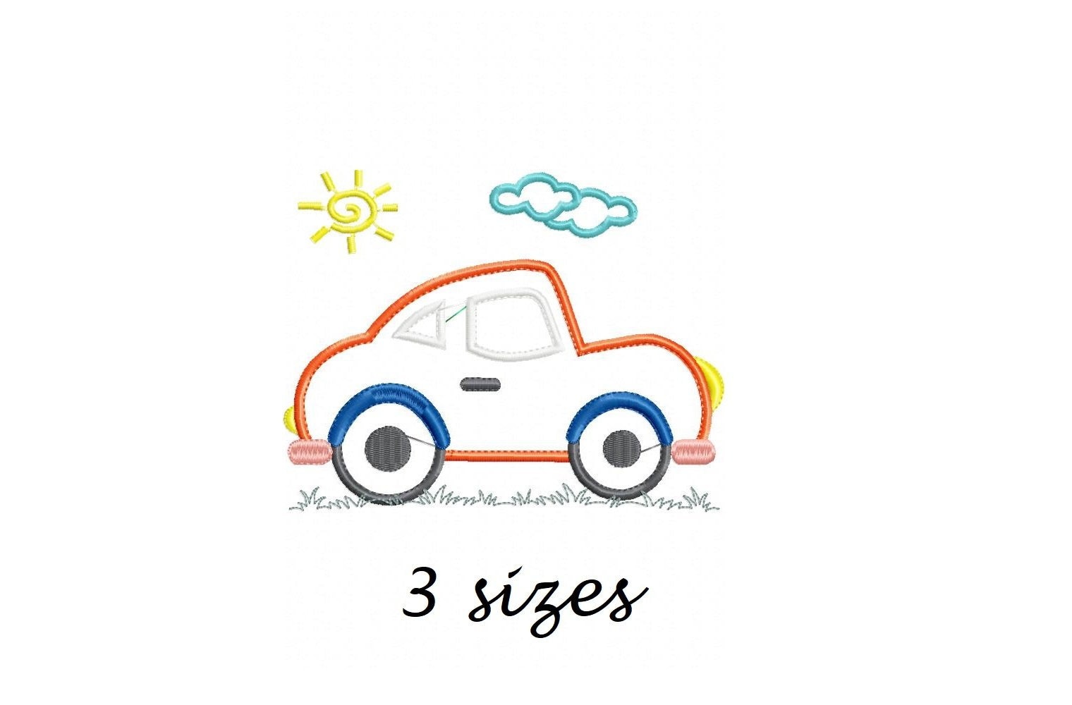 Car Embroidery Designs Vehicles Embroidery Design Machine | Etsy