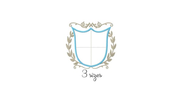 Royal Frame Embroidery Design Floral Embroidery Design - Etsy