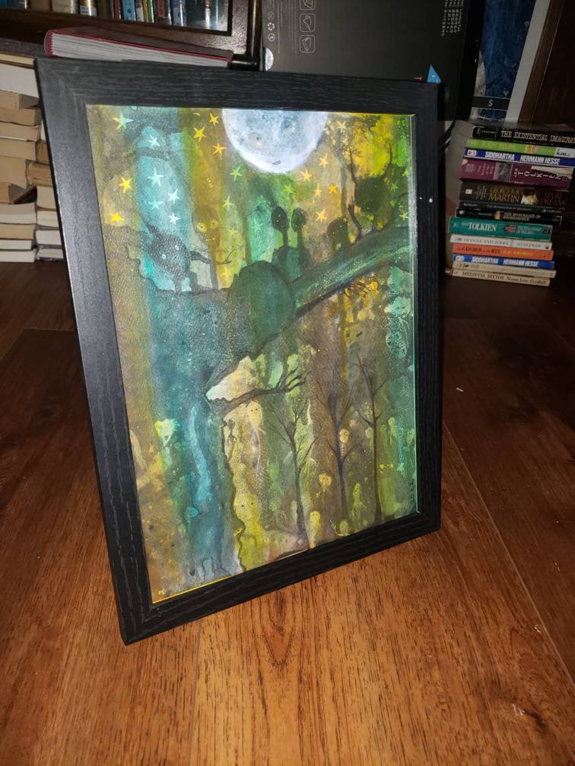Hidden Witches Limited Print. Hand Colored by Artist. One of a Kind ...