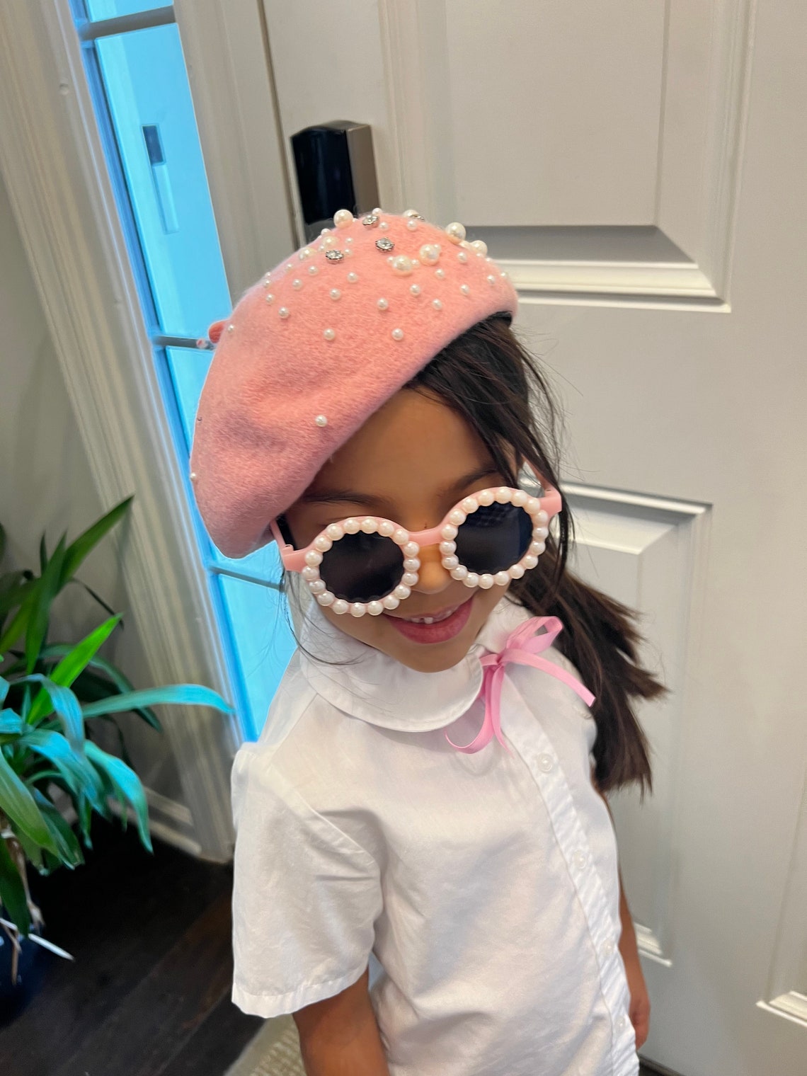Embellished French Beret for Kids: Fashion Hat (2-6 Year) - Etsy