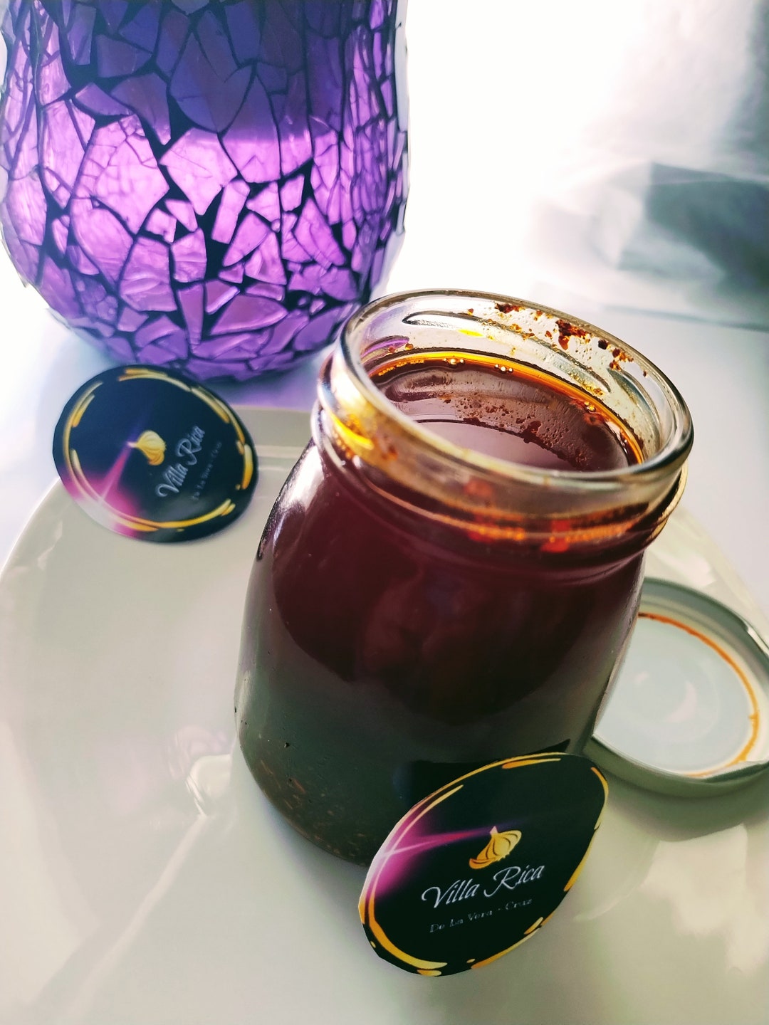 Hot Chile Oil Sauce -salsa Macha - 7 Oz. Glass Jar, Chose From: Olive ...