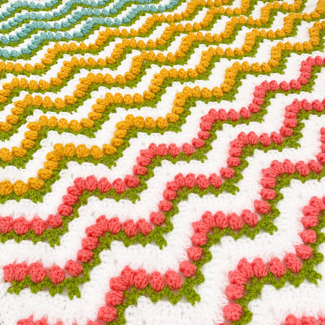 Tulip Ripple PDF Digital Download Crochet Pattern - Etsy