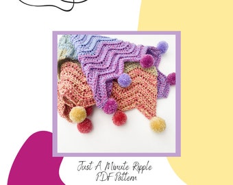 Tulip Ripple PDF Digital Download Crochet Pattern | Etsy