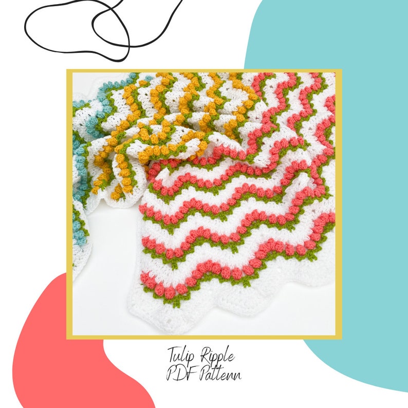 Tulip Ripple PDF Digital Download Crochet Pattern - Etsy