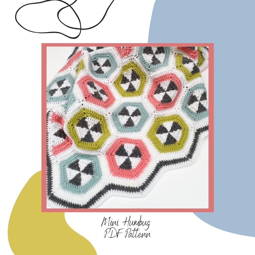 Mini Humbug Crochet Pattern - PDF Digital Download - Blanket Pattern - Etsy