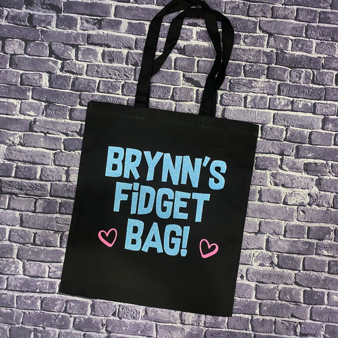 Personalized Fidget Bag. Fidget Bag With Name. Kids Fidget Bag. Got ...