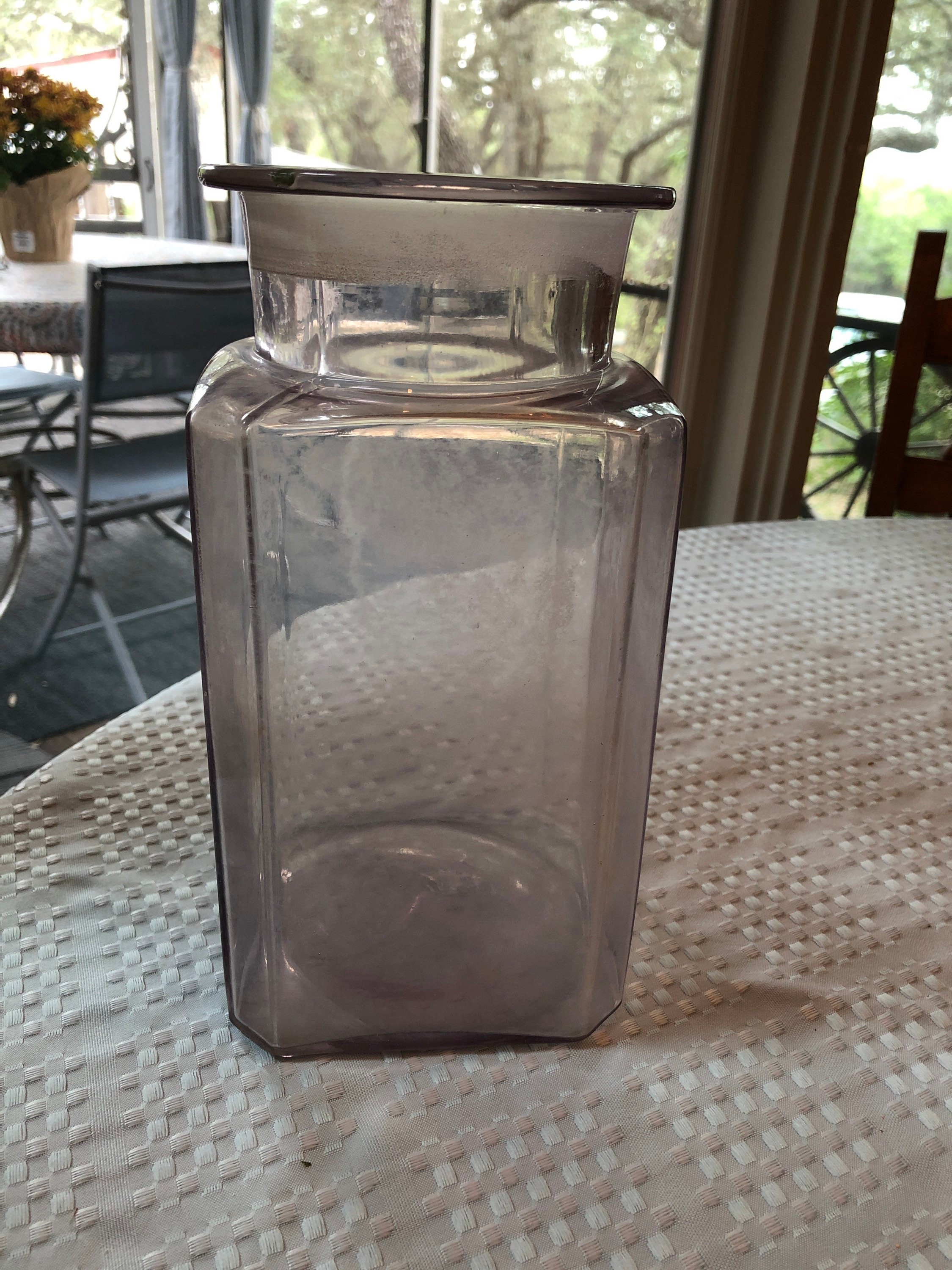 Antique Blown Glass Candy Jar/drug Store Jar - Etsy
