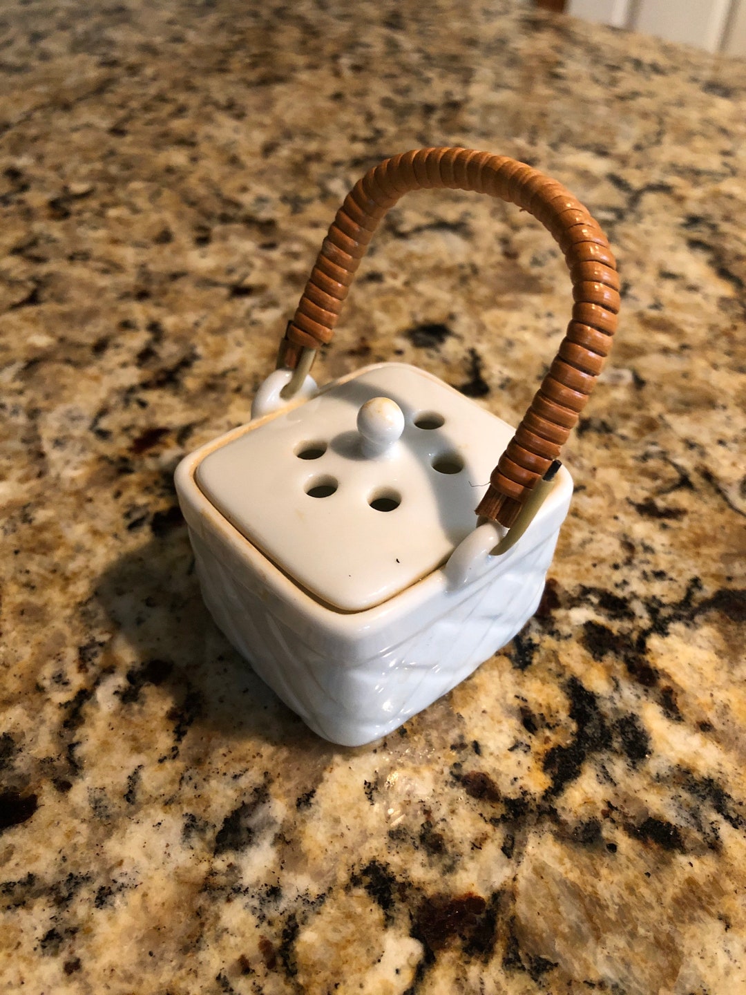 Schmid Design Folio Porcelain Potpourri Basket - Etsy