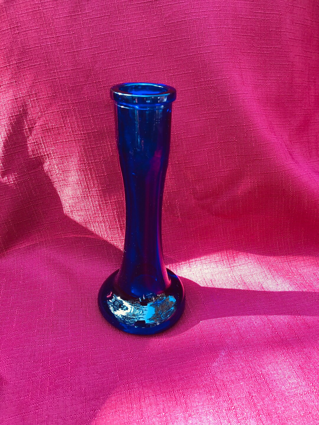 Antique Cobalt Blue Vase - Etsy