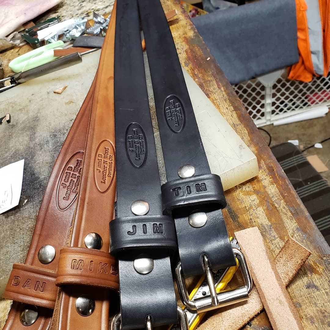 Leather Custom Made Belts - Etsy