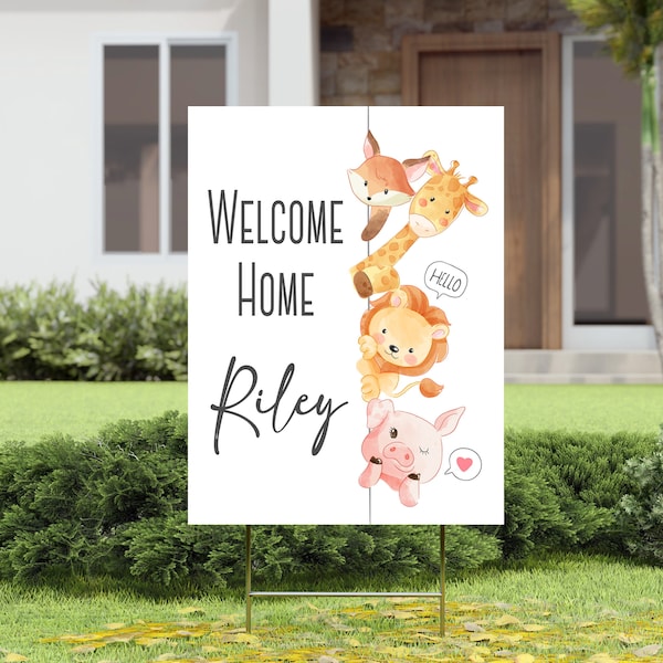 Drive by Baby Shower Yard Sign - Etsy