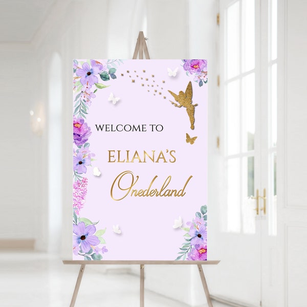 Fairies Welcome Sign - Etsy