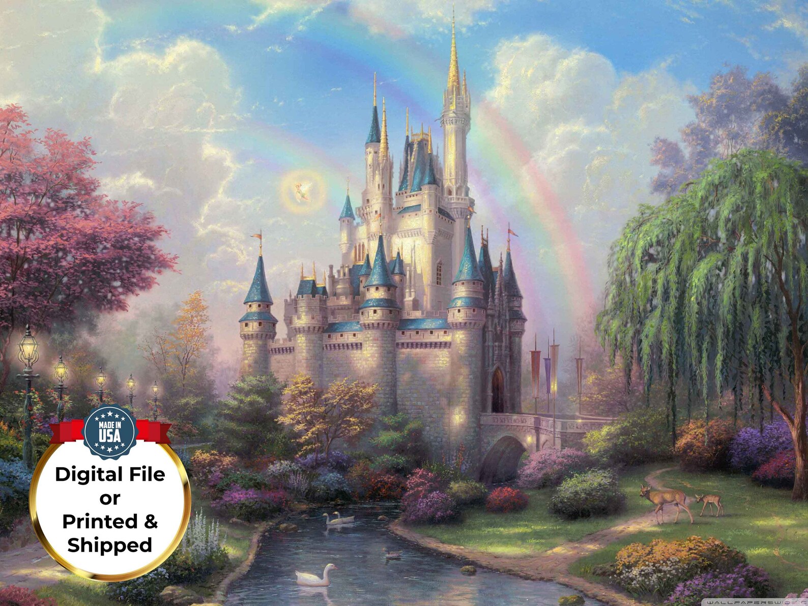 PRINCESS CASTLE Birthday Backdrop Party Backdrop Party - Etsy