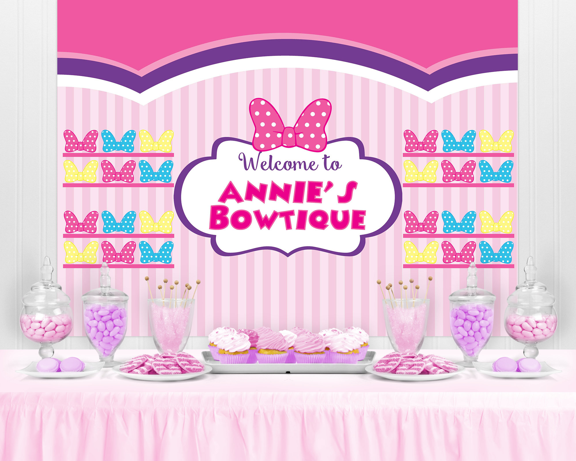 Minnie Mouse Bowtique Party Ideas