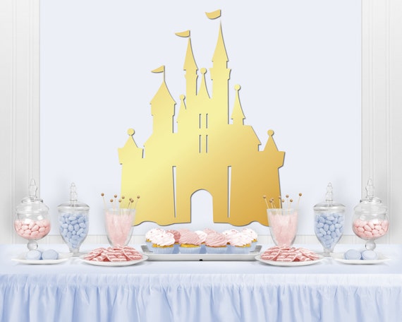 PRINCESS CASTLE Birthday Backdrop Party Backdrop Party | Etsy