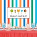 CANDY SHOP Personalized Birthday Party Backdrop Sweet Shop Candy Store ...
