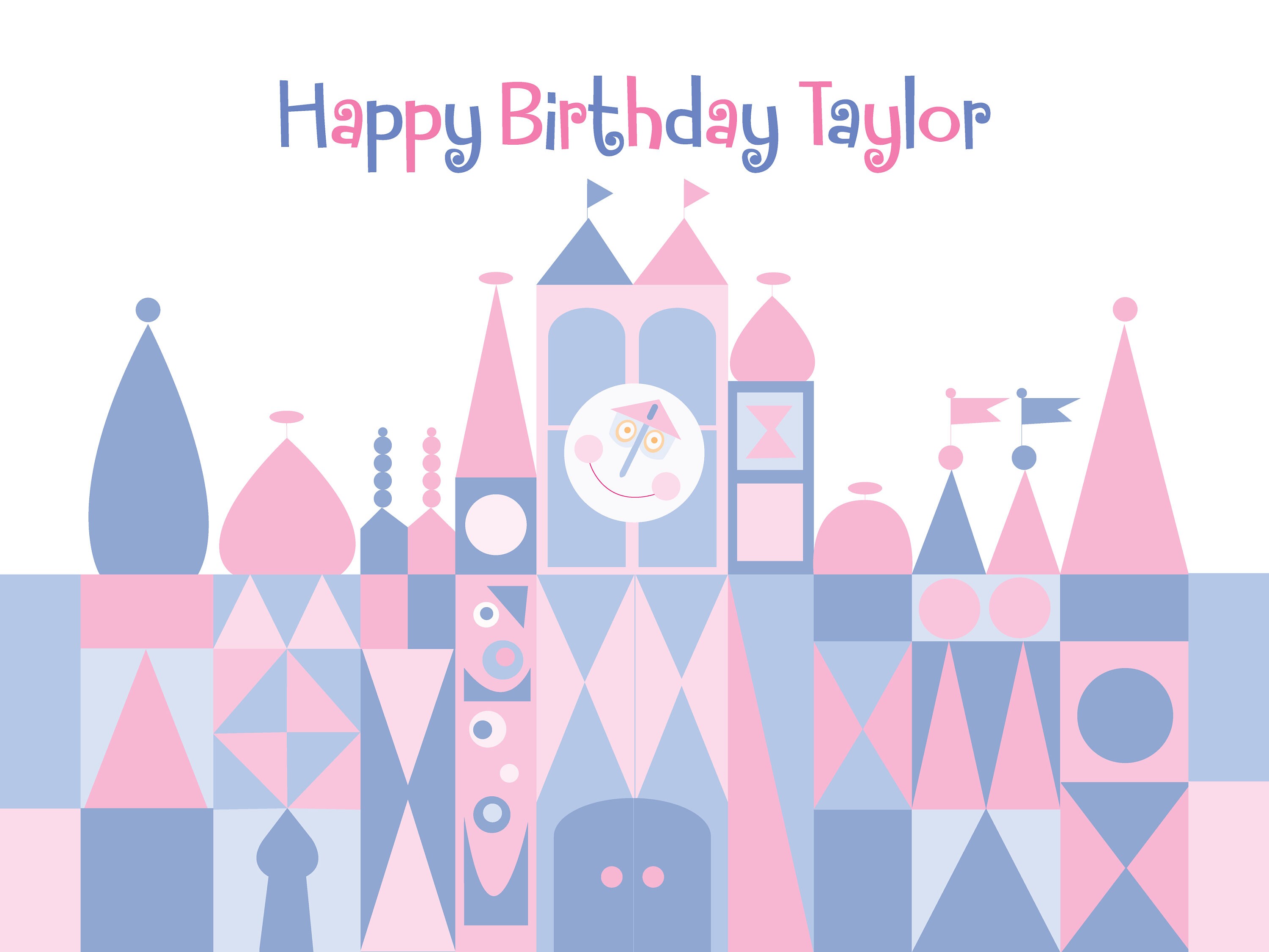 It's a SMALL WORLD Inspired Birthday Backdrop - Etsy