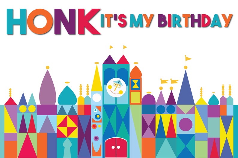 SMALL WORLD Inspired Yard Sign Personalized Drive Thru | Etsy