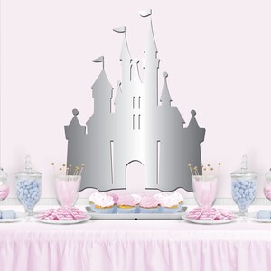 PRINCESS CASTLE Birthday Backdrop - Party Backdrop - Party Banner ...