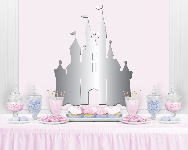 PRINCESS CASTLE Birthday Backdrop Party Backdrop Party - Etsy