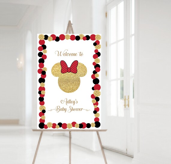 MOUSE Character Inspired Custom Personalized Welcome Sign for - Etsy
