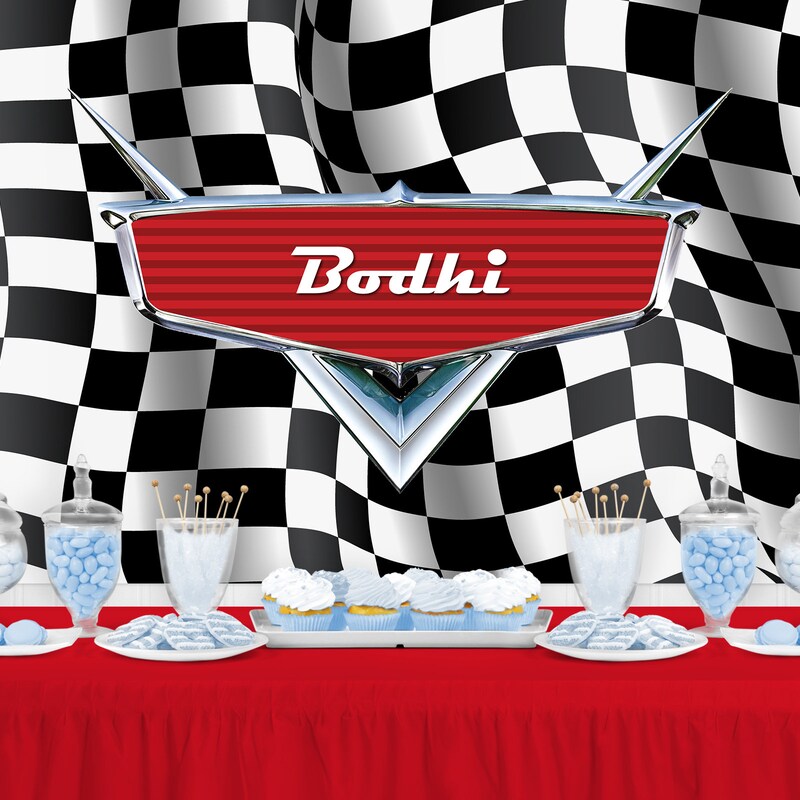 Racing Backdrop - Etsy