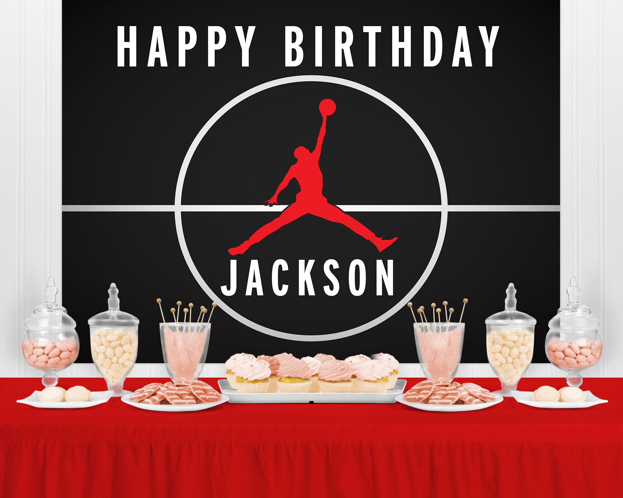 Air Jordan photo booth frame / custom photo booth frame Air Jordan ...