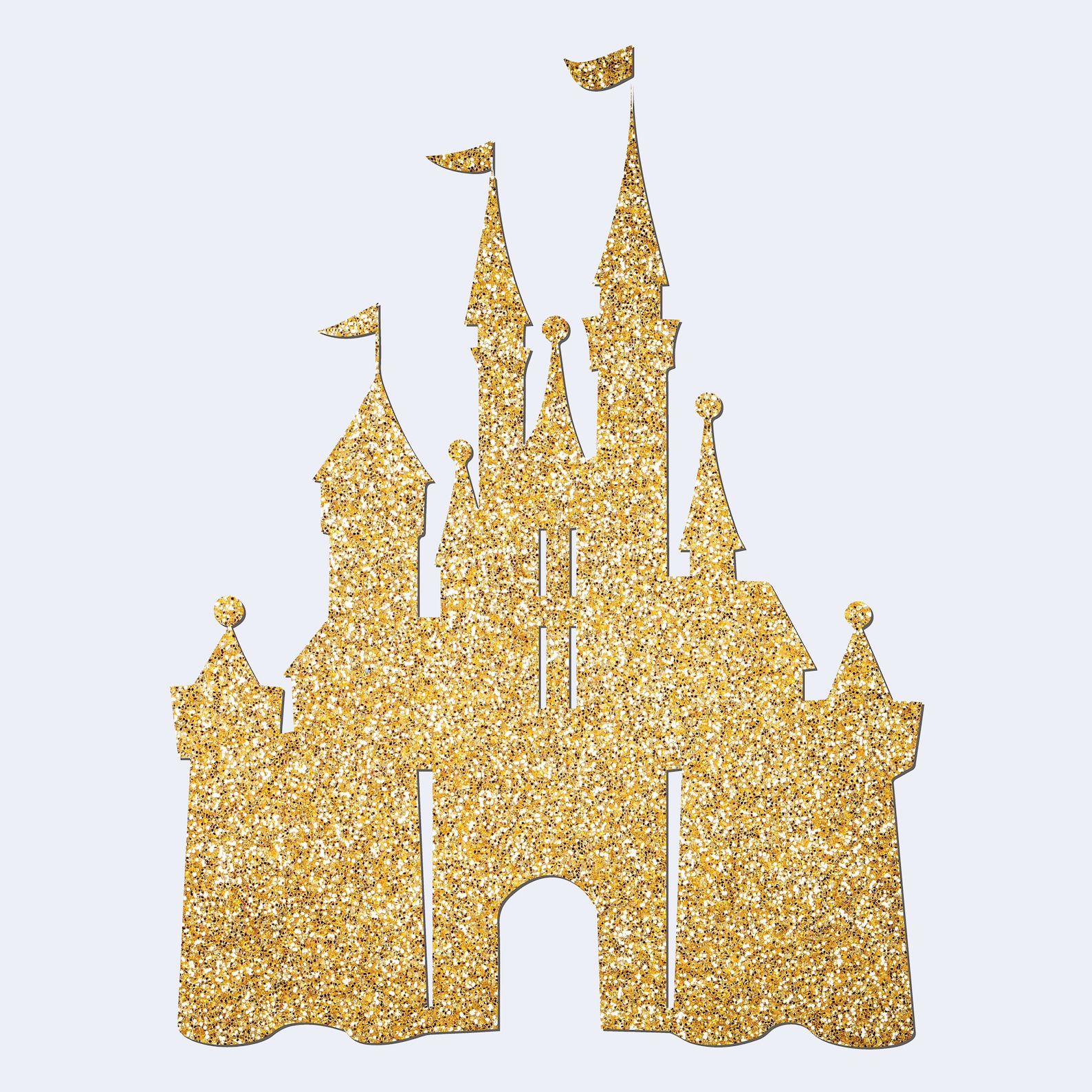 PRINCESS CASTLE Birthday Backdrop - Party Backdrop - Party Banner ...