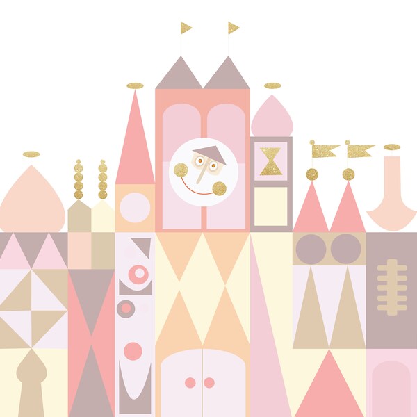 Its a Small World Svg Gold - Etsy