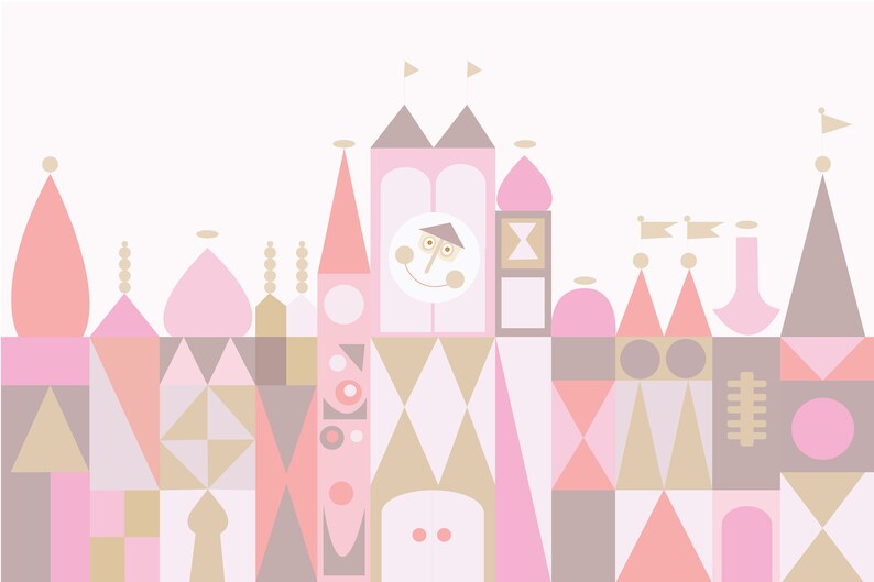PRINTABLE DOWNLOAD FILE Its a Small World Birthday Inspired | Etsy
