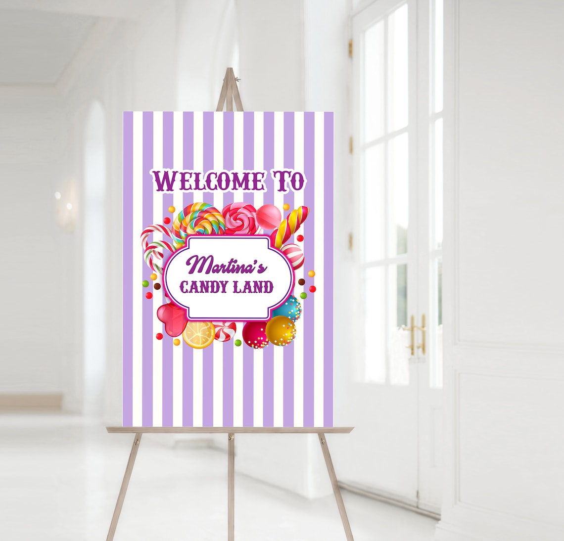 CANDY SHOPPE Welcome Sign Candy Shop Sweet Shop High Tea | Etsy